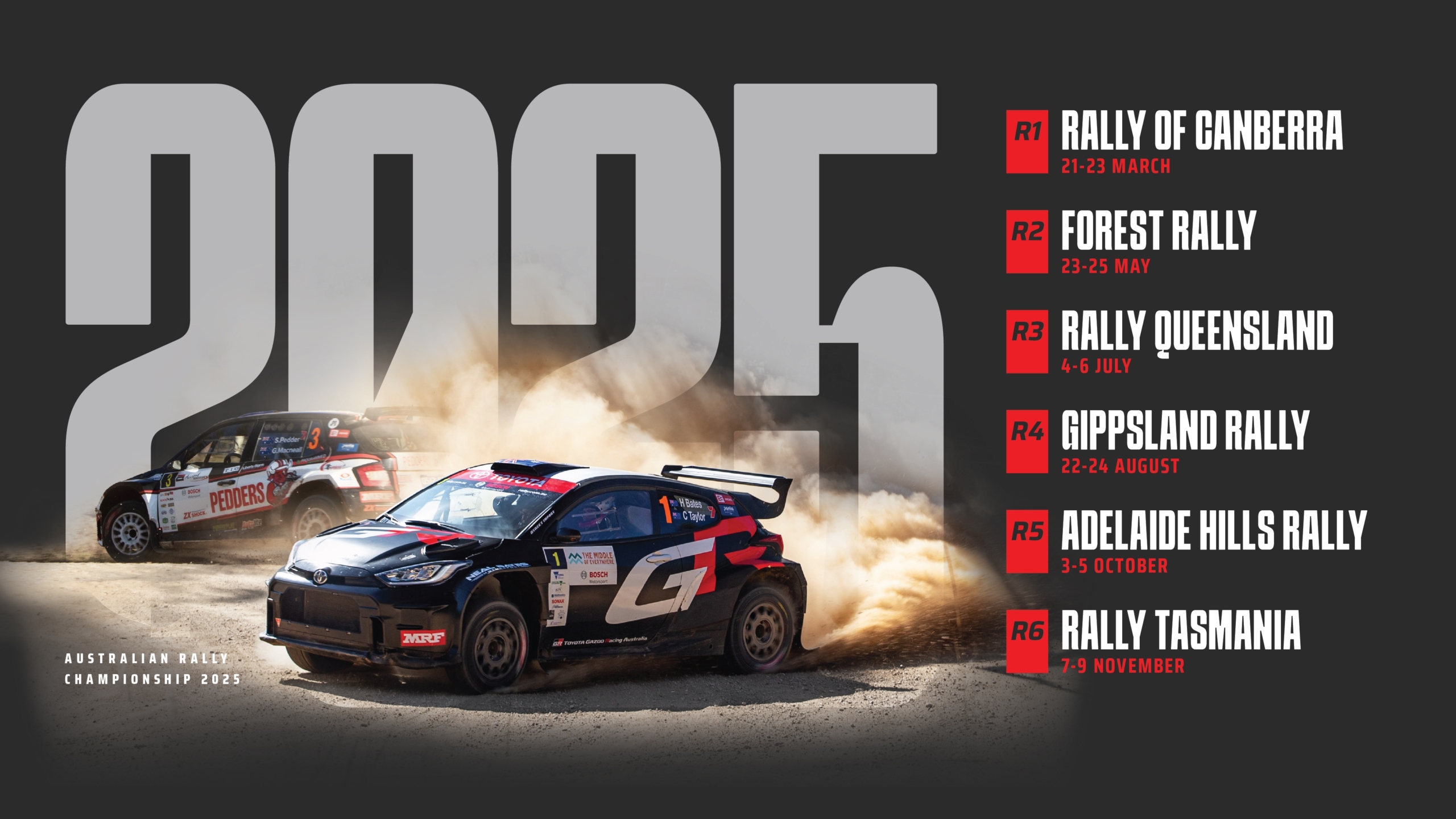 Calendar – EROAD Australian Rally Championship